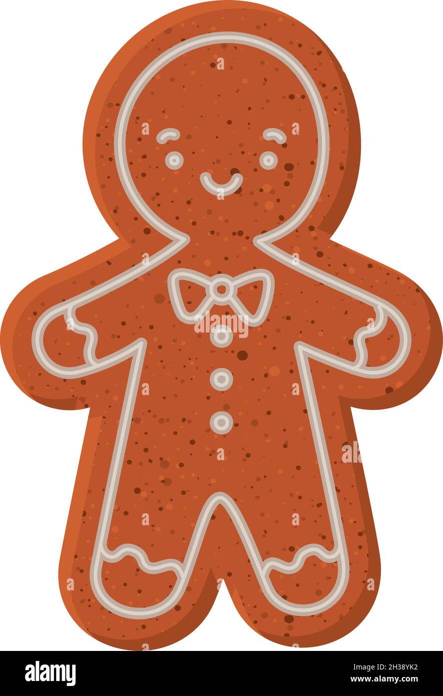 cookie man silhouette Stock Vector Image & Art - Alamy