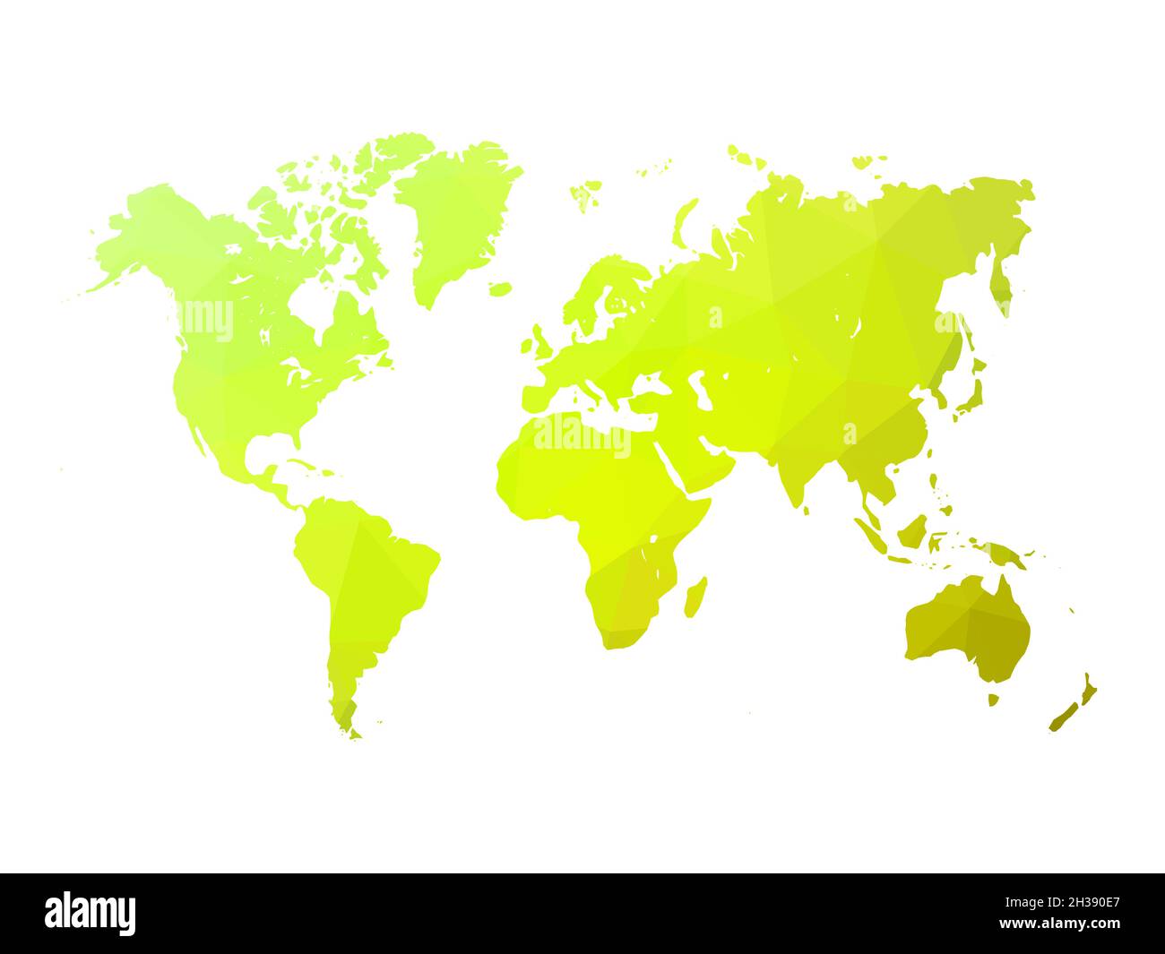Low poly world map Stock Vector Image & Art - Alamy