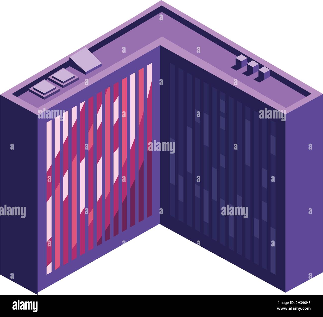 purple building design over white Stock Vector Image & Art - Alamy
