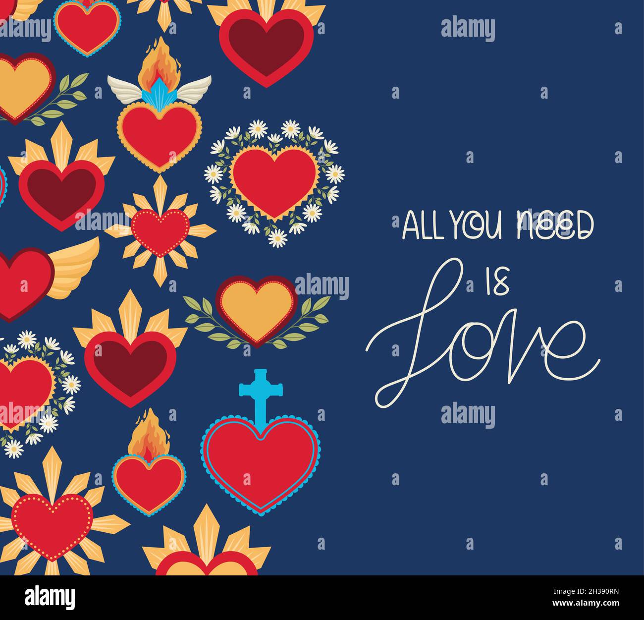 nice love poster Stock Vector Image & Art - Alamy