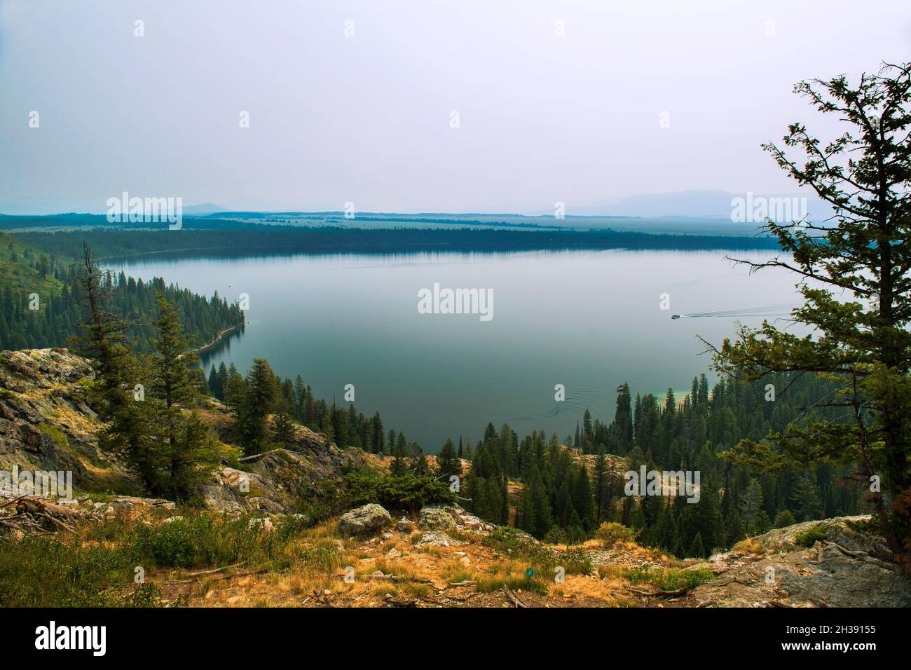 Inspiration Point and Jenny Lake Overlook, Grand Teton National Park ...
