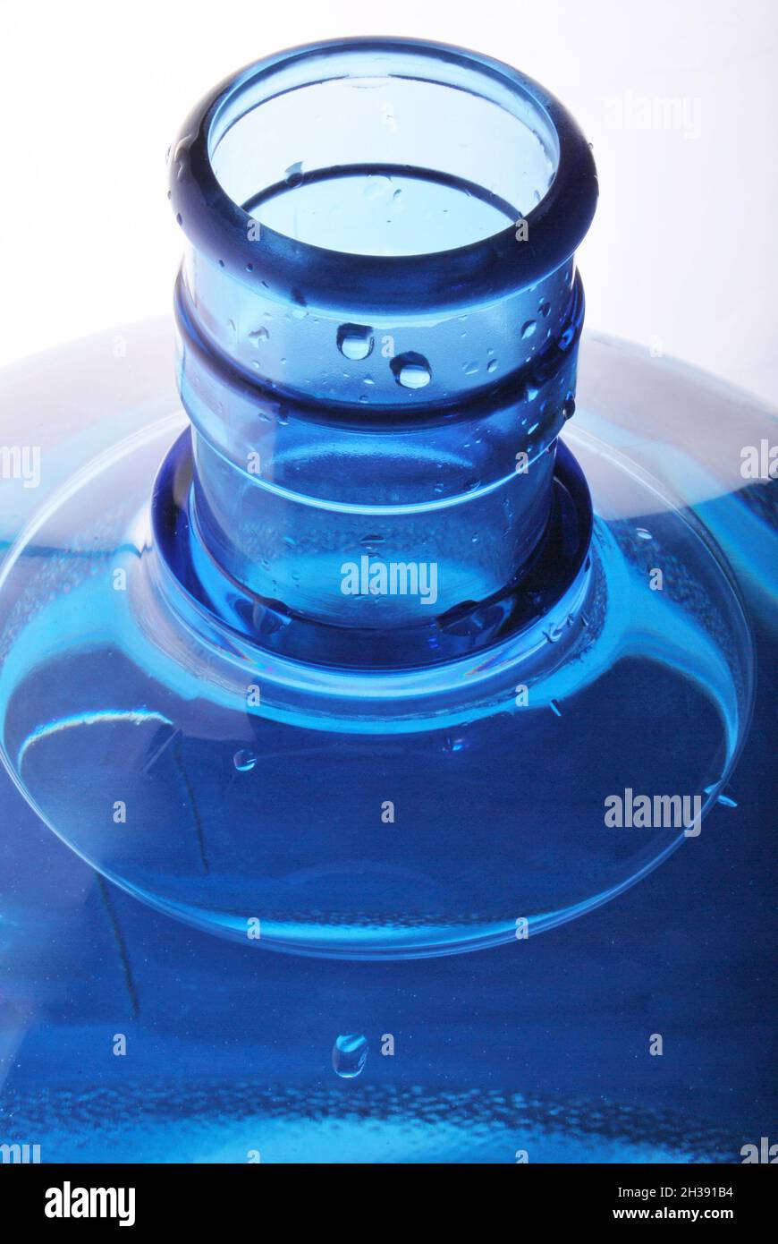 Plastic 19 lt hygienic large blue drinking water bottle, clean and pure ...