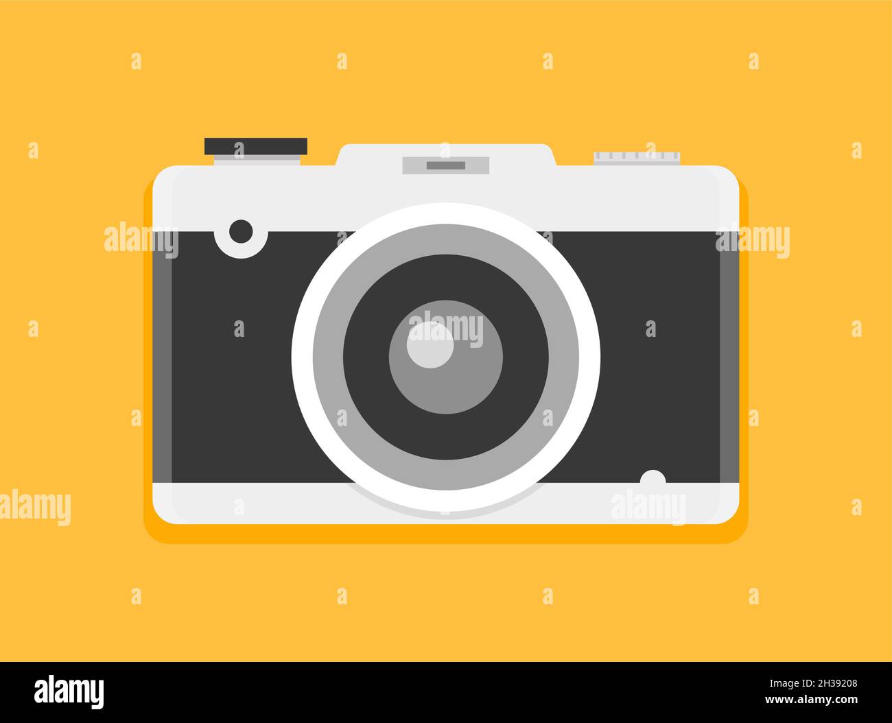 Vector retro camera photo film vintage old photography. Retro camera ...