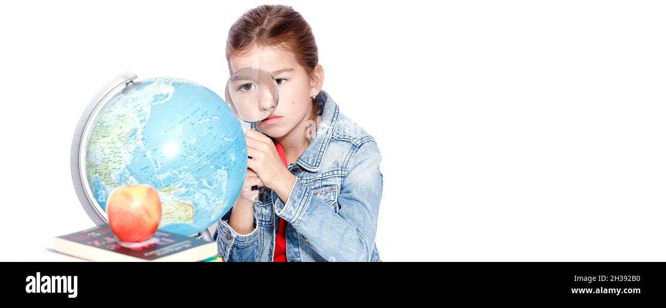 Back to school. Concept of education, reading and learning Stock Photo ...