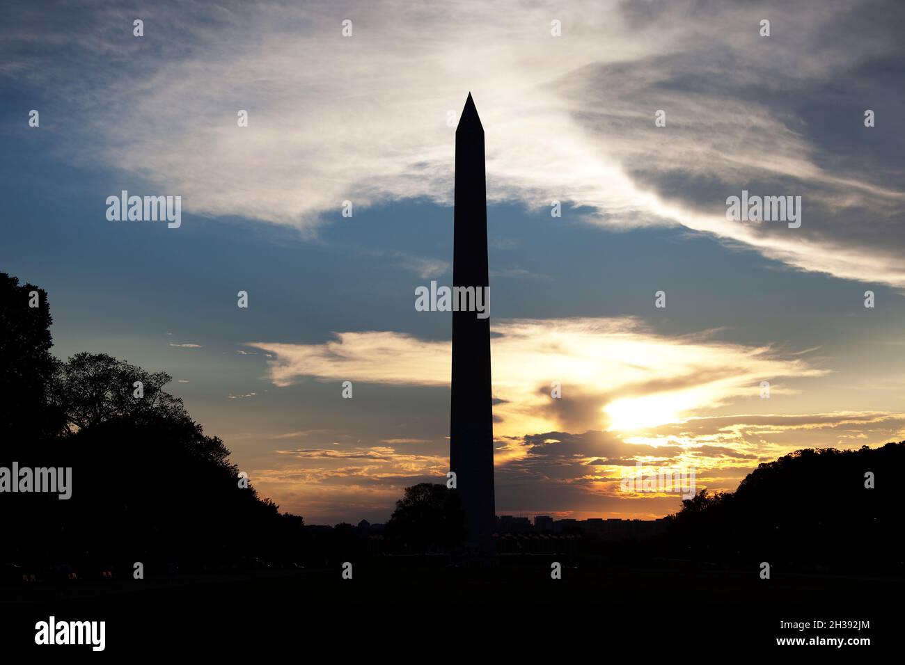 Washington dc sky view hi-res stock photography and images - Alamy