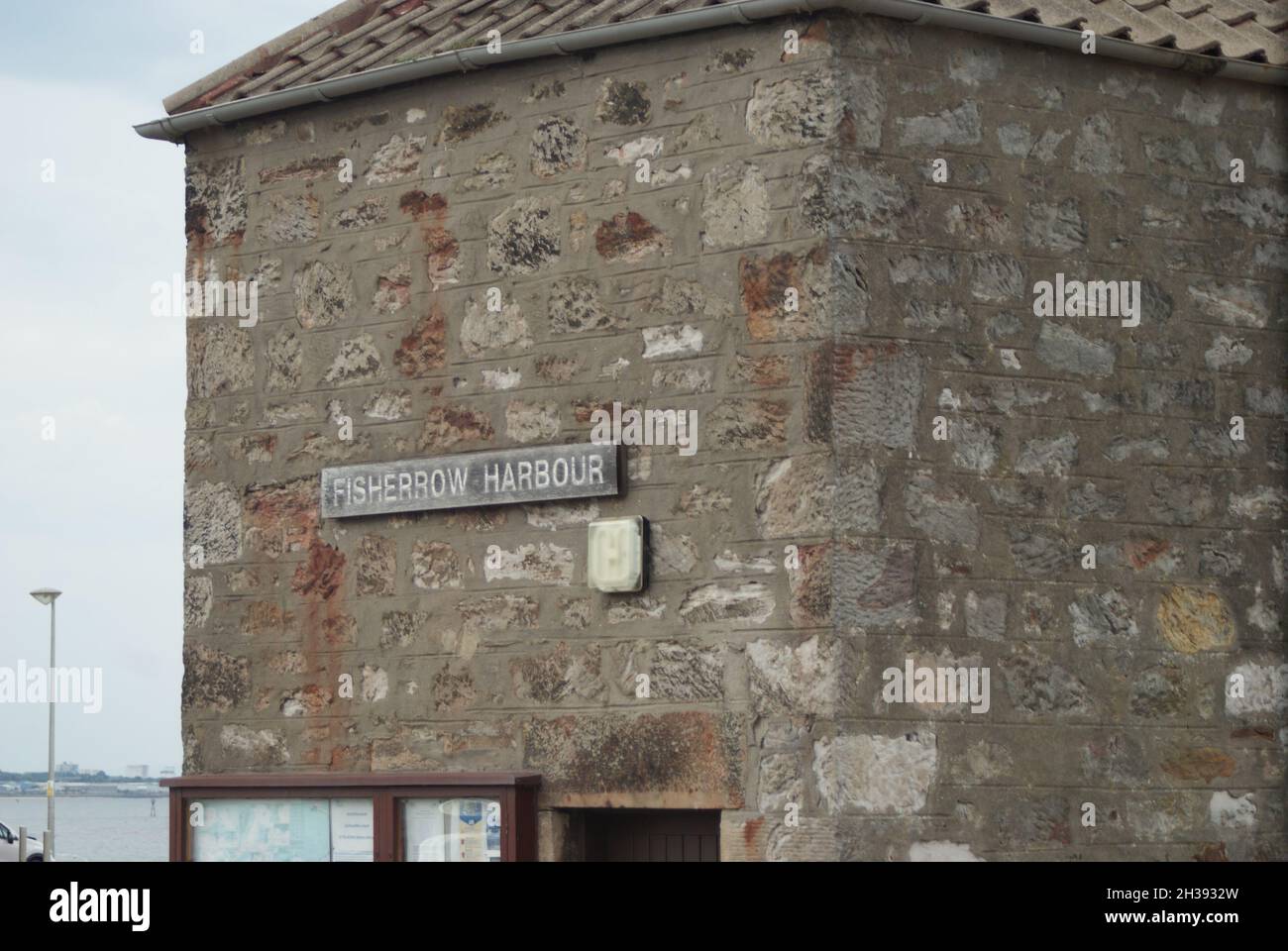 Musselburgh Harbour Master's Office Stock Photo - Alamy
