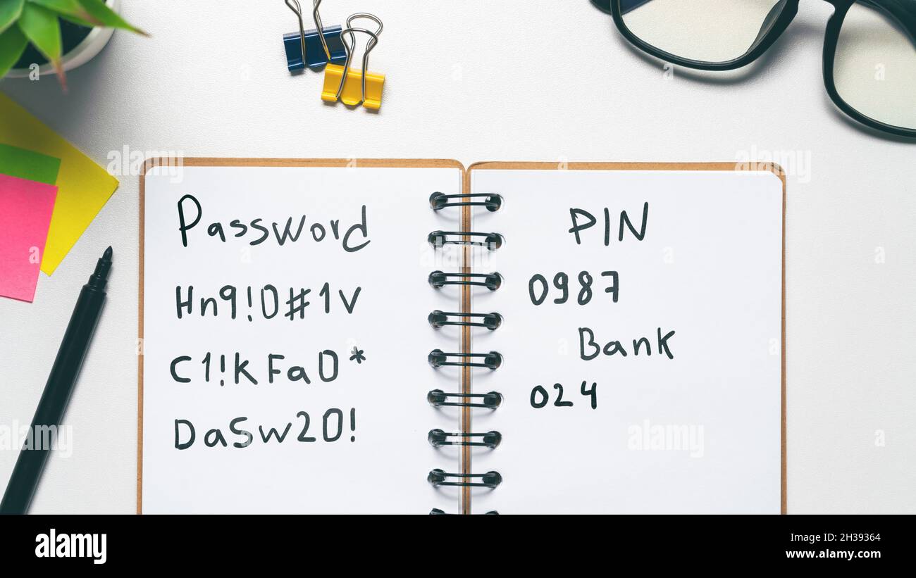Concept passwords hi-res stock photography and images - Alamy