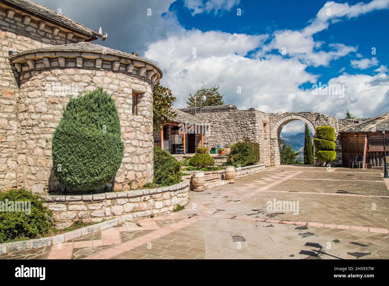 Lekursi Castle in Saranda, Albania Stock Photo - Alamy