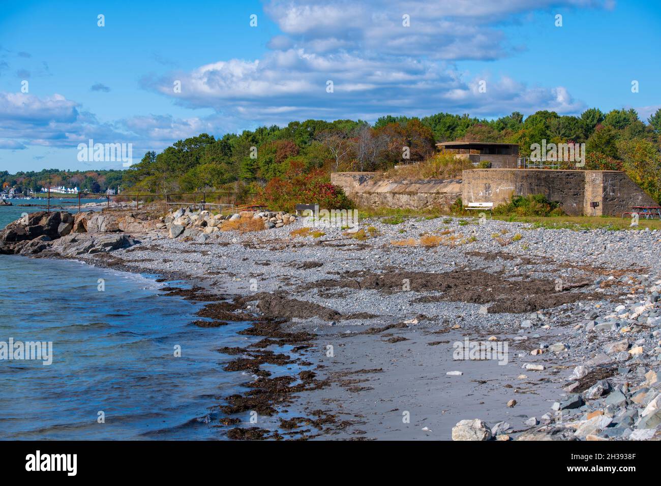 Fort Foster is a historic fort active until 1946 on Gerrish Island in ...