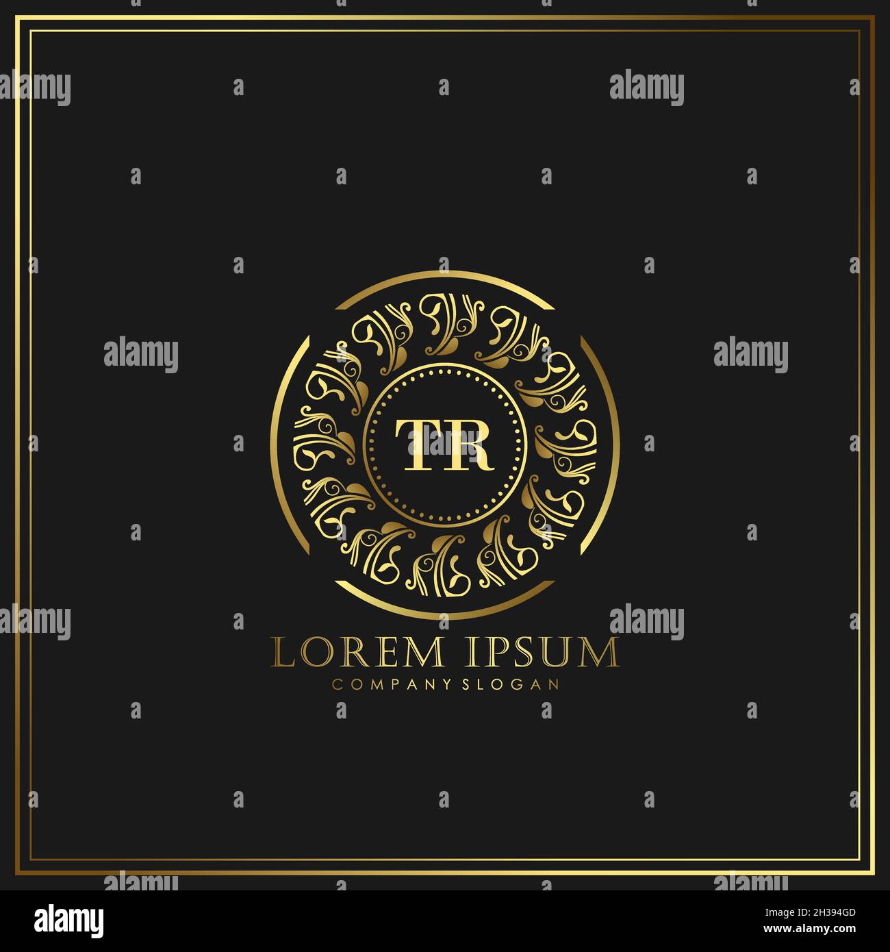 Gold tr Stock Vector Images - Alamy