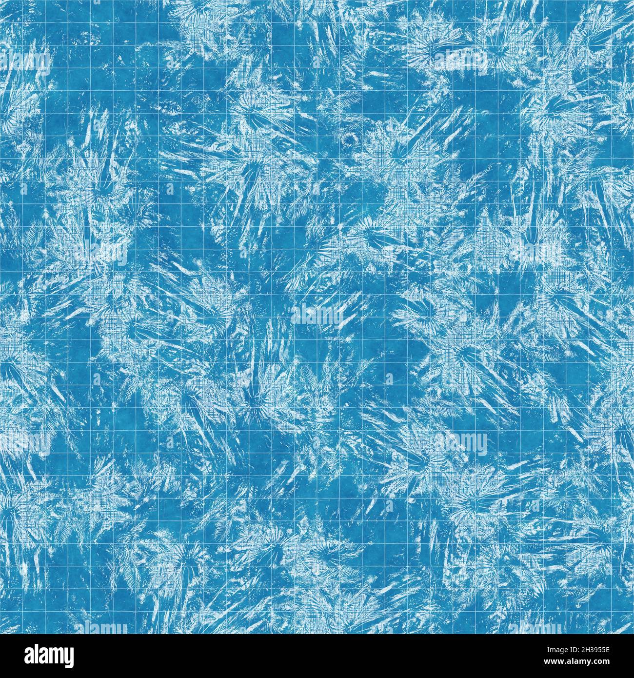 Seamless bright blue blueprint pattern for textile and print Stock ...