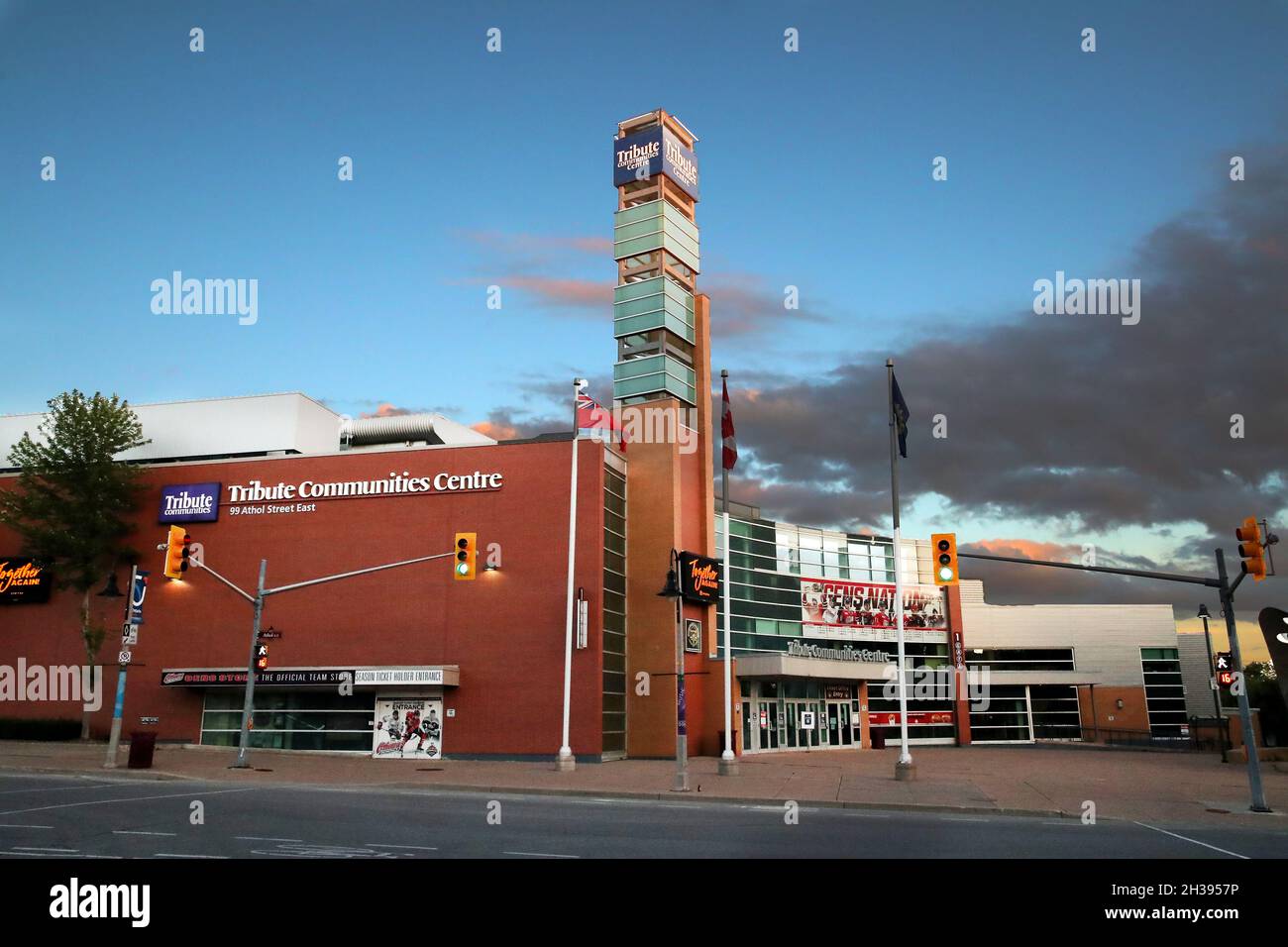 Aug 14 2021, Oshawa Ontario Canada, Tribute communities centre - Home ...