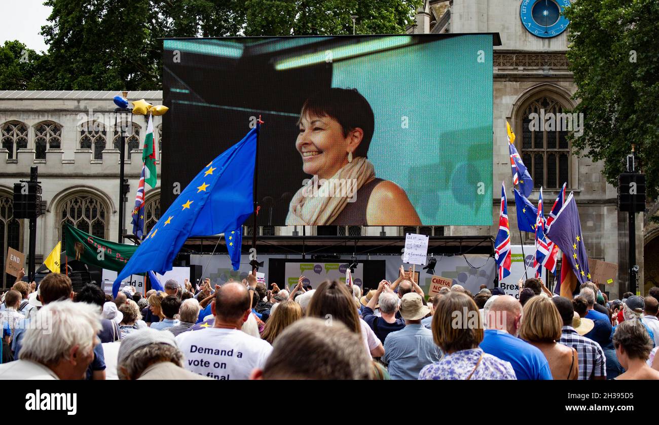 Caroline lucas mp hi-res stock photography and images - Alamy