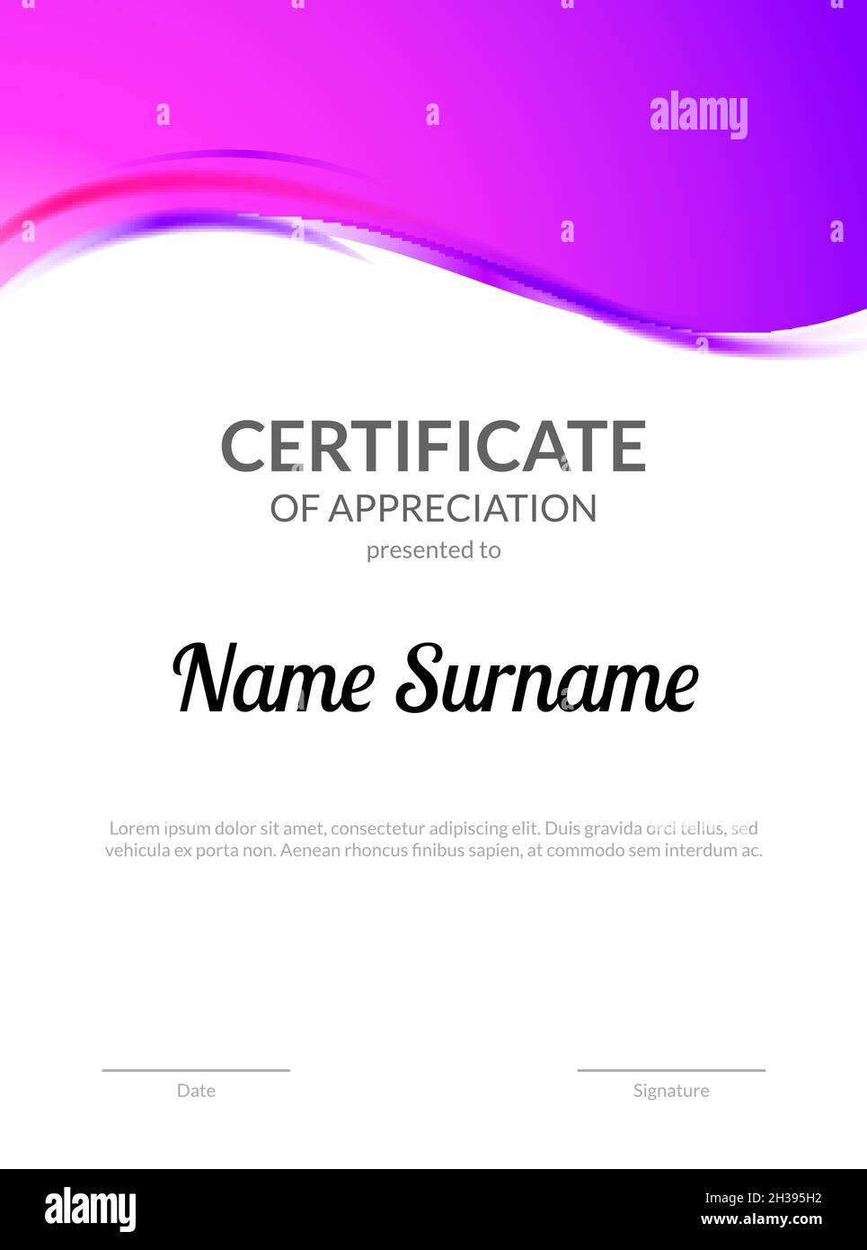 Certificate award diploma template design. Certificate appreciation ...