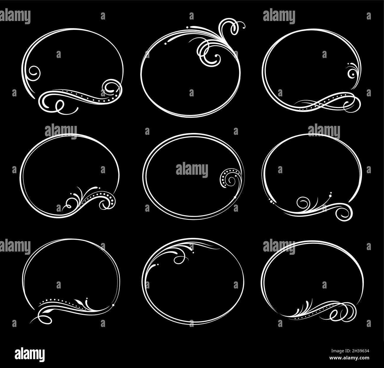 Vintage obituary, mourning borders. Funeral service frames, vector ...