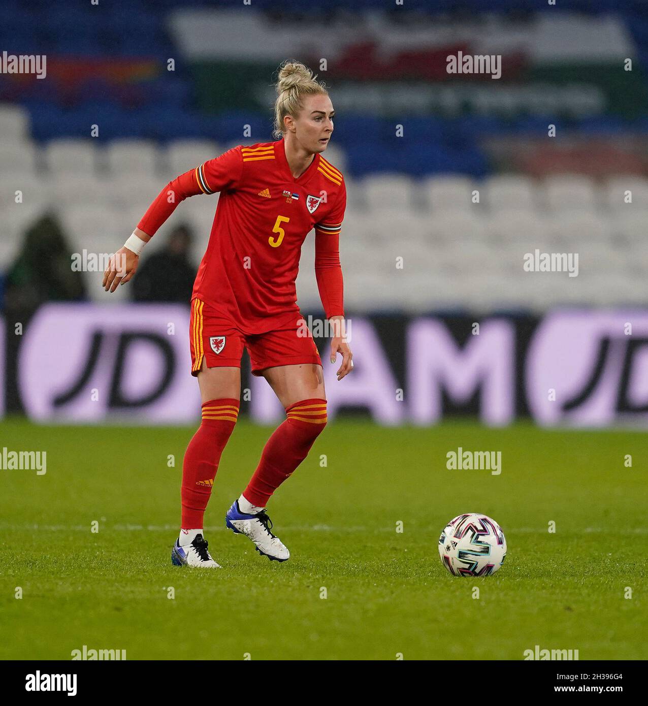 Cardiff, Wales, 26, October, 2021,Rhiannon Roberts (Wales) Pictured in ...