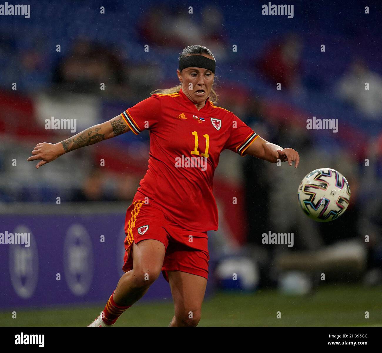 Cardiff, Wales, 26, October, 2021,Natasha Harding (Wales) Pictured in ...