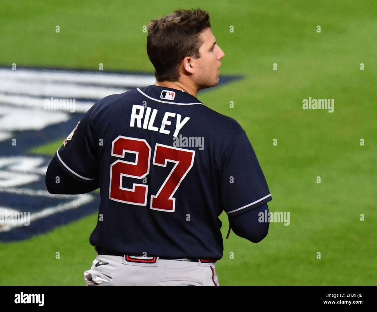 Houston, United States. 26th Oct, 2021. Atlanta Braves third baseman ...