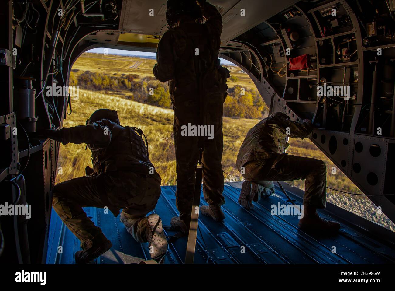 Soldiers with 10th Special Forces Group (Airborne) conduct Helocast ...