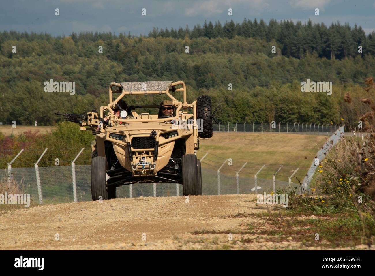 Security Forces Airmen assigned to the 52nd Security Forces Squadron ...