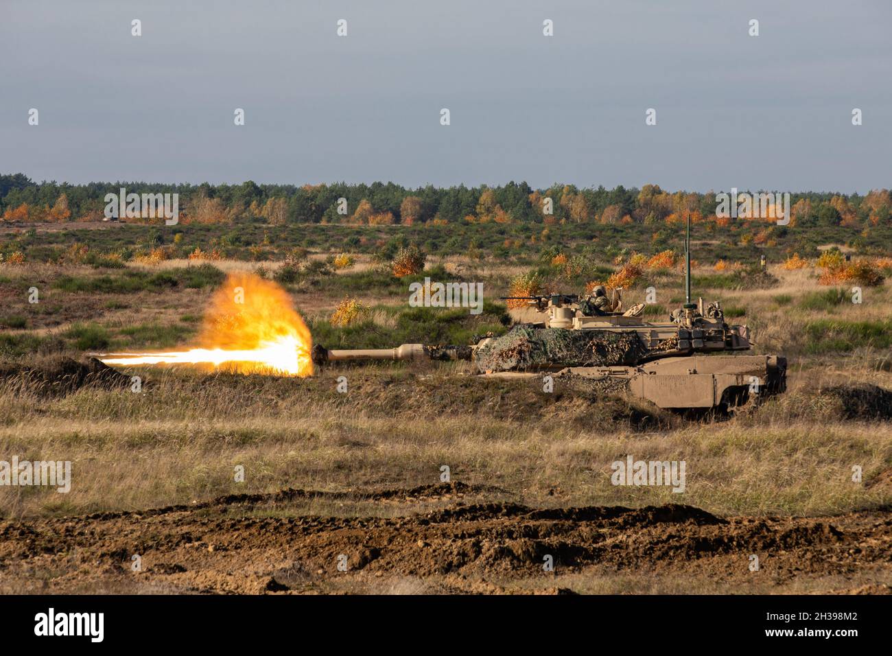 Soldiers with Alpha Company “Orphans,” 2nd Battalion, 34th Armored ...