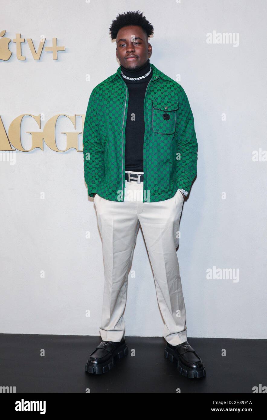 New York, NY, USA. 26th Oct, 2021. Ozie Nzeribe at arrivals for SWAGGER ...