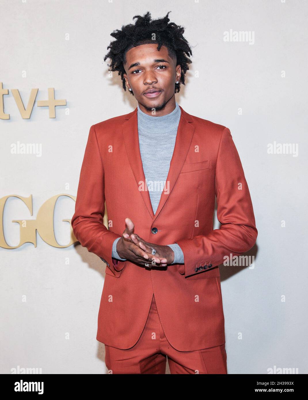 New York, NY, USA. 26th Oct, 2021. Isaiah Hill at arrivals for SWAGGER ...