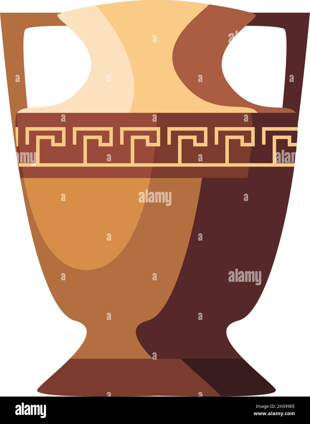 ancient vase design over white Stock Vector Image & Art - Alamy