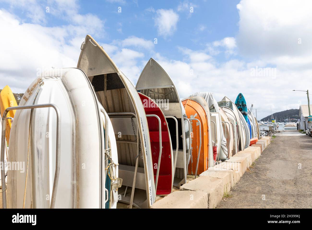 Careel bay marina hi-res stock photography and images - Alamy