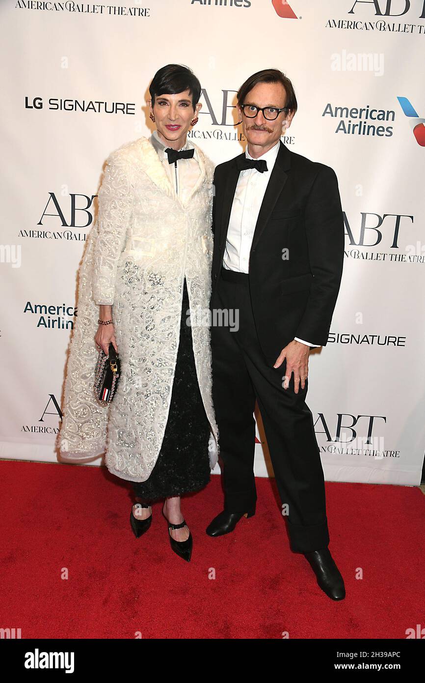 Amy Fine Collins and Hamish Bowles attends the American Ballet Theatre ...