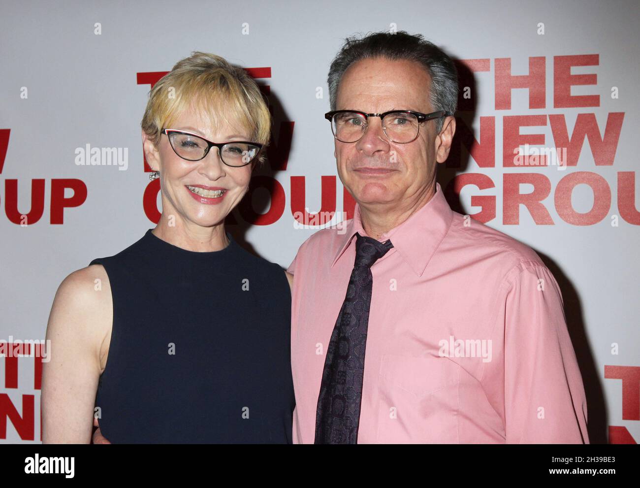 Tracy Shayne and Peter Scolari attend The New Group Opening Night Party ...
