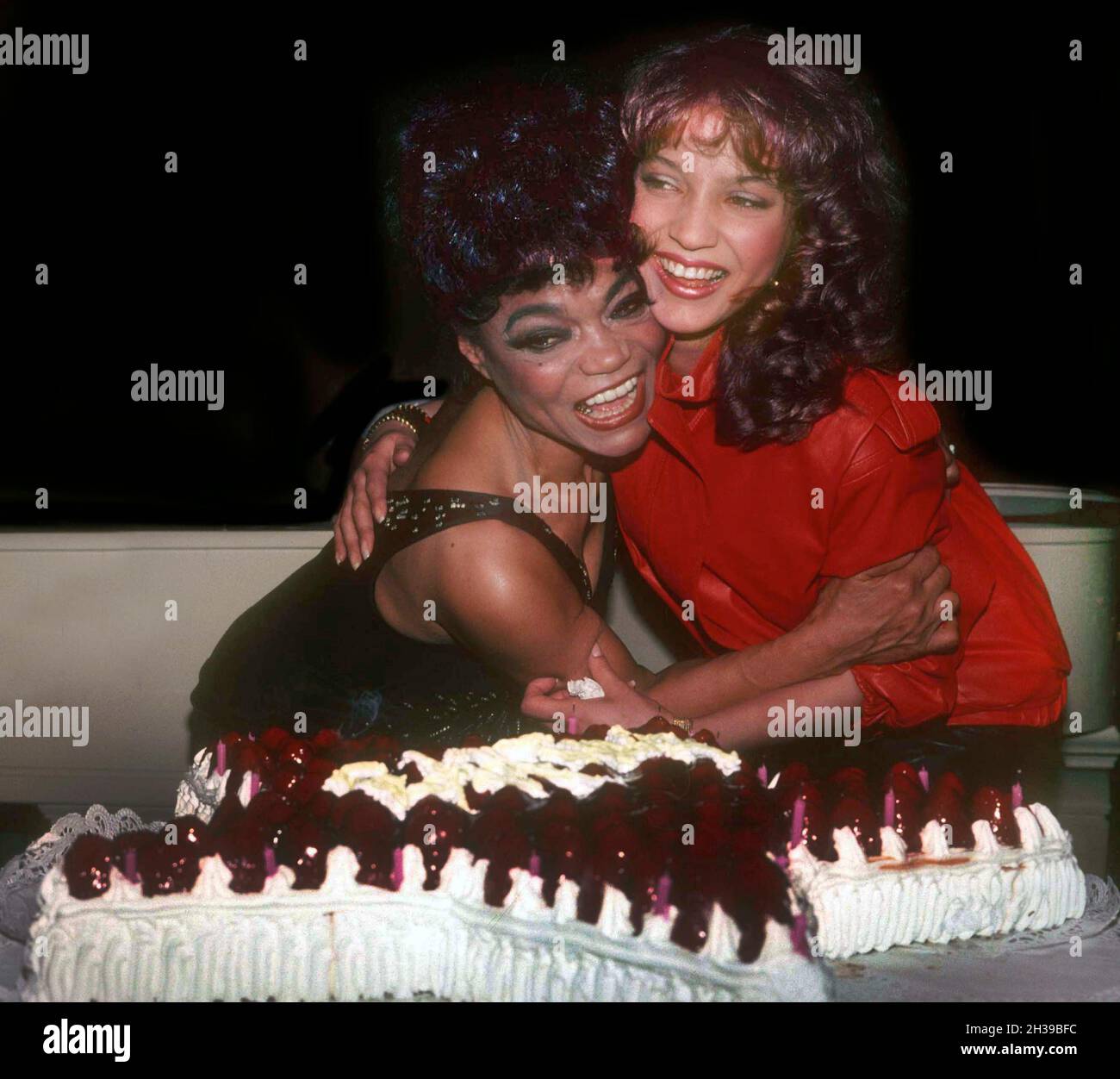 Eartha Kitt and daughter Kit McDonald 1982Photo by Adam Scull/PHOTOlink ...