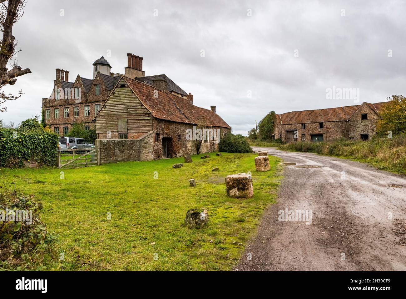 Naas House, 17th century and barns, Lydney Harbour, Forest of Dean ...