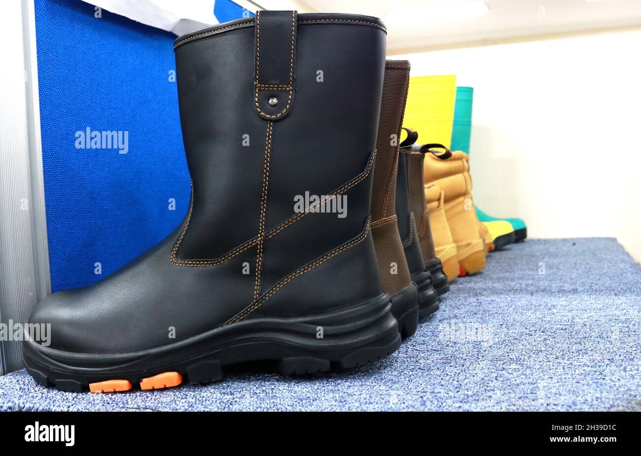 Foot protection hi-res stock photography and images - Alamy