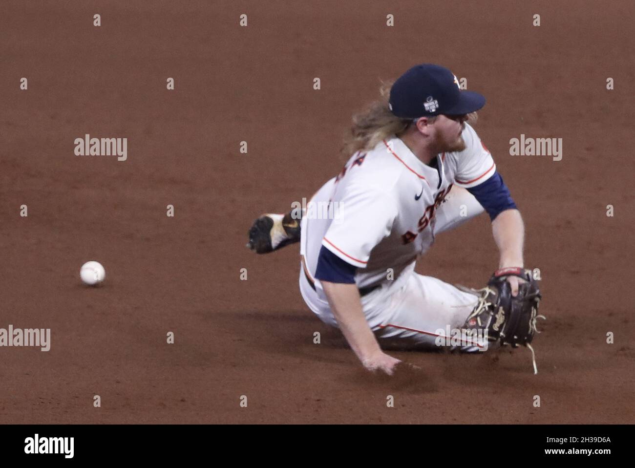 Houston, United States. 27th Oct, 2021. Houston Astros relief pitcher ...
