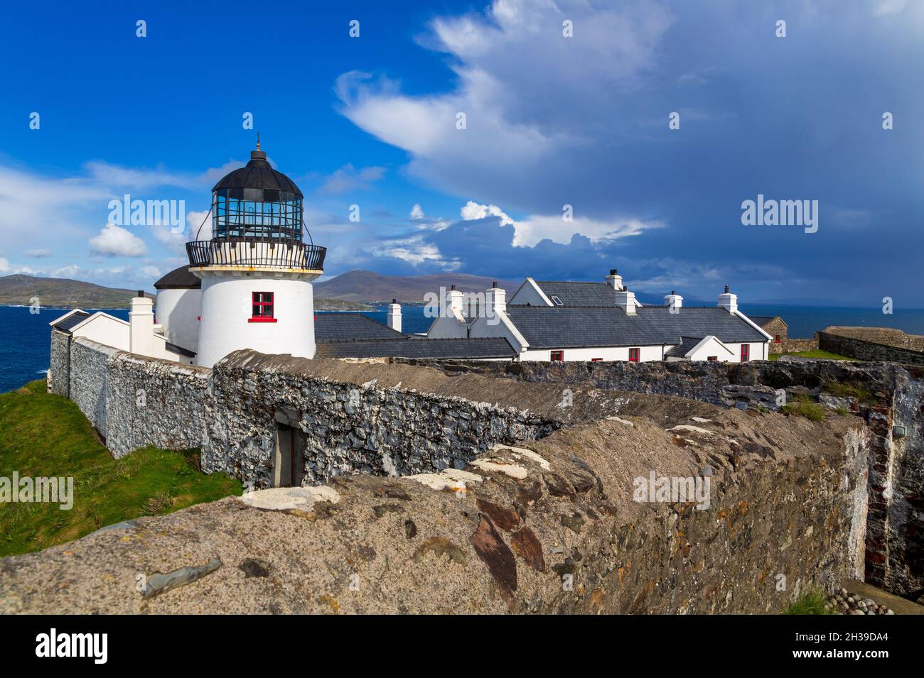 Clare island lighthouse, mayo hi-res stock photography and images - Alamy