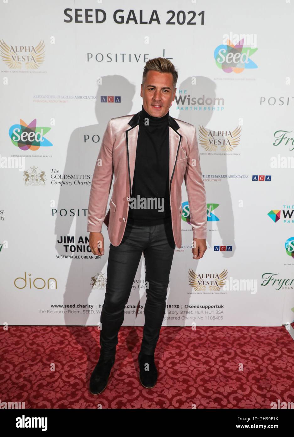 London, UK. 26th Oct, 2021. Matt Evers attends the second annual SEED ...