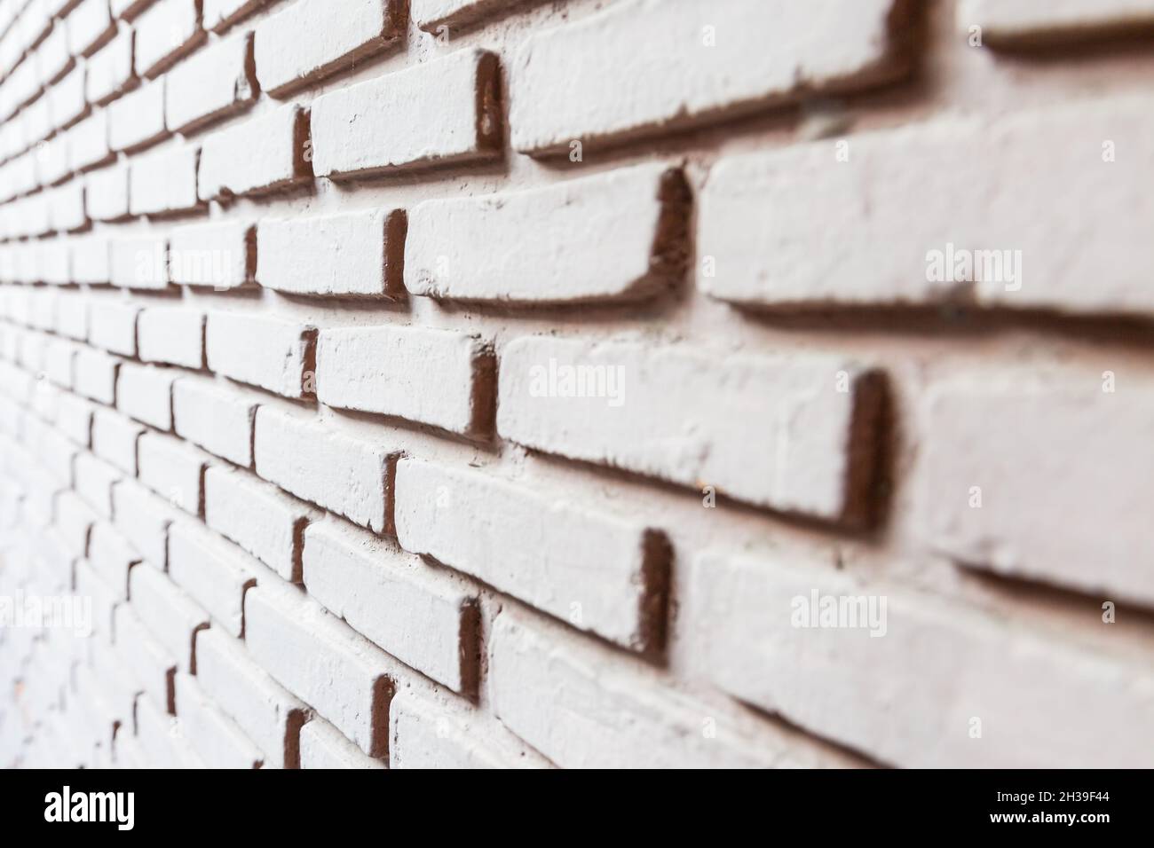 Old white brick wall texture use for background Stock Photo - Alamy