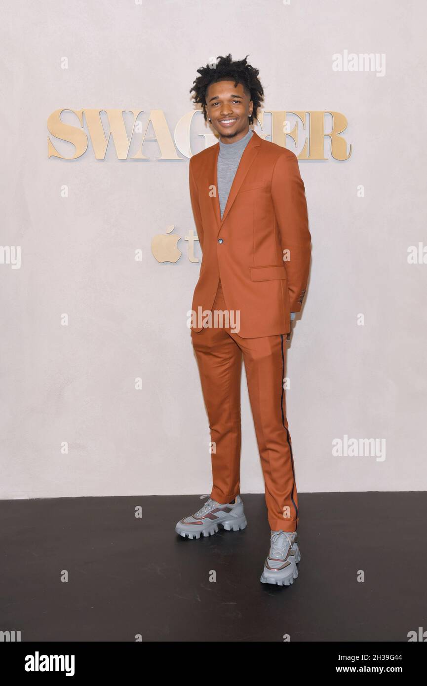 Isaiah Hill attends Apple’s "Swagger" New York Premiere at Brooklyn ...