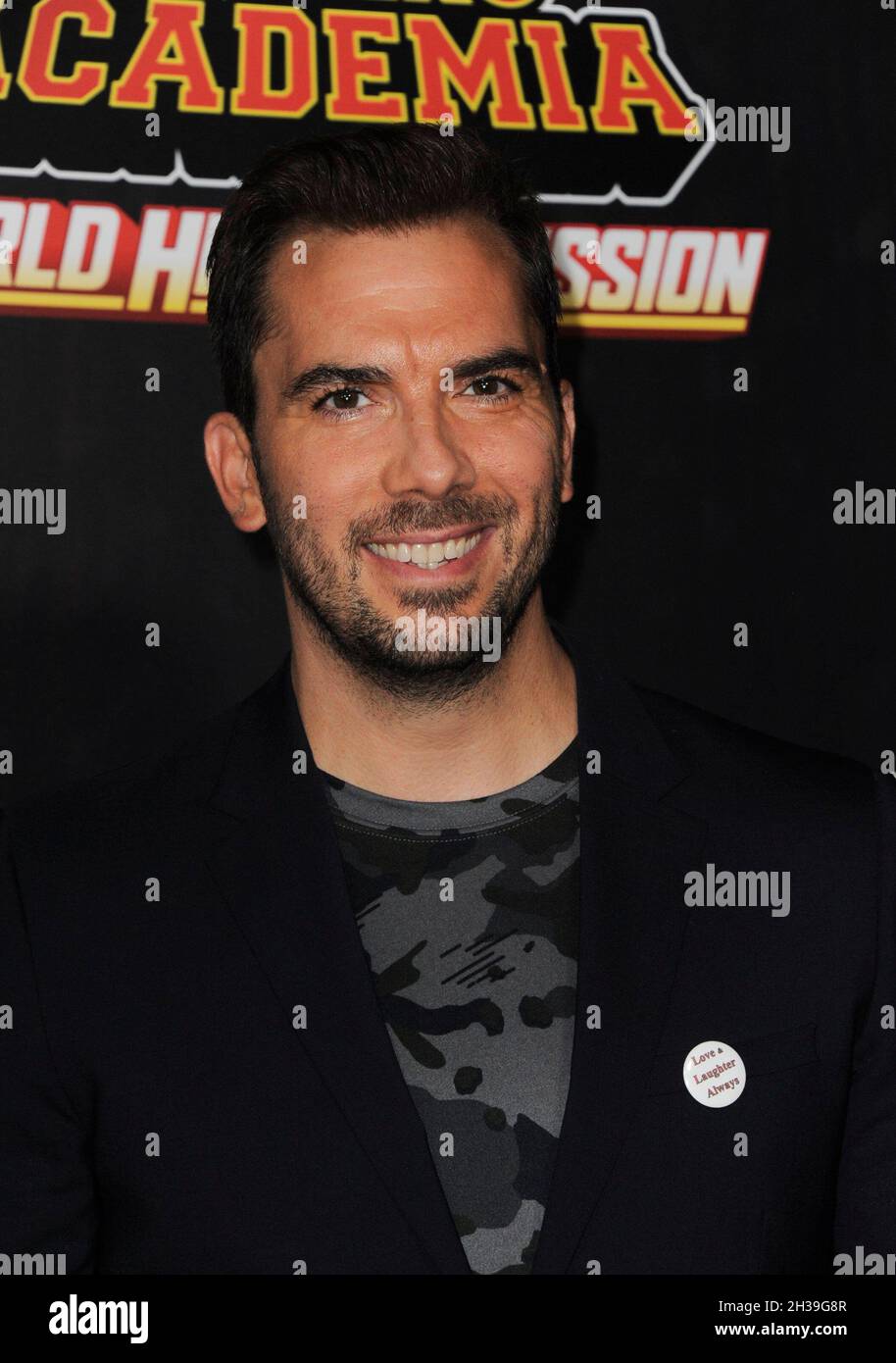 Los Angeles, CA. 26th Oct, 2021. David Matranga at arrivals for MY HERO ...