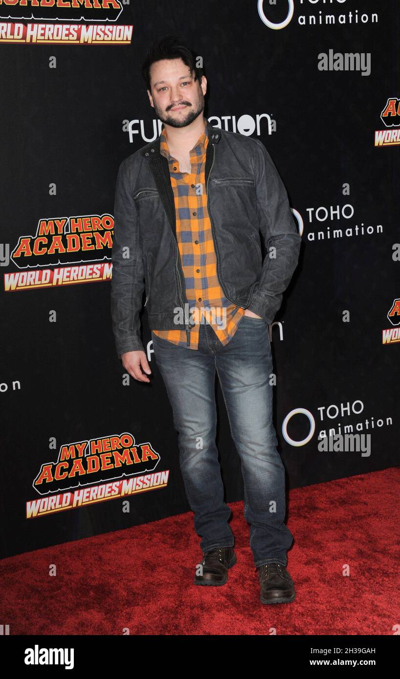 Los Angeles, CA. 26th Oct, 2021. Mike Haimoto at arrivals for MY HERO ...
