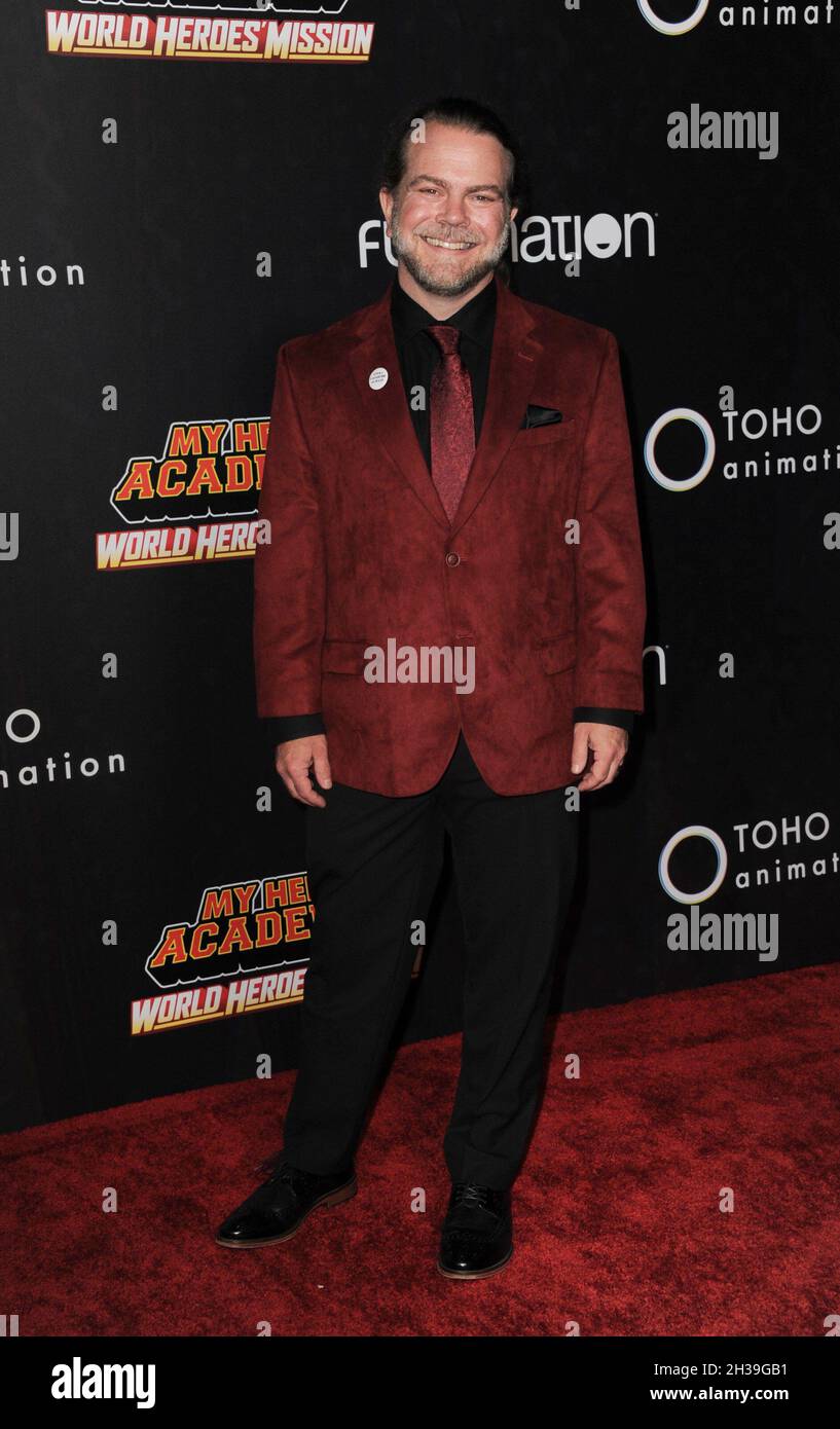 Los Angeles, CA. 26th Oct, 2021. Justin Cook at arrivals for MY HERO ...