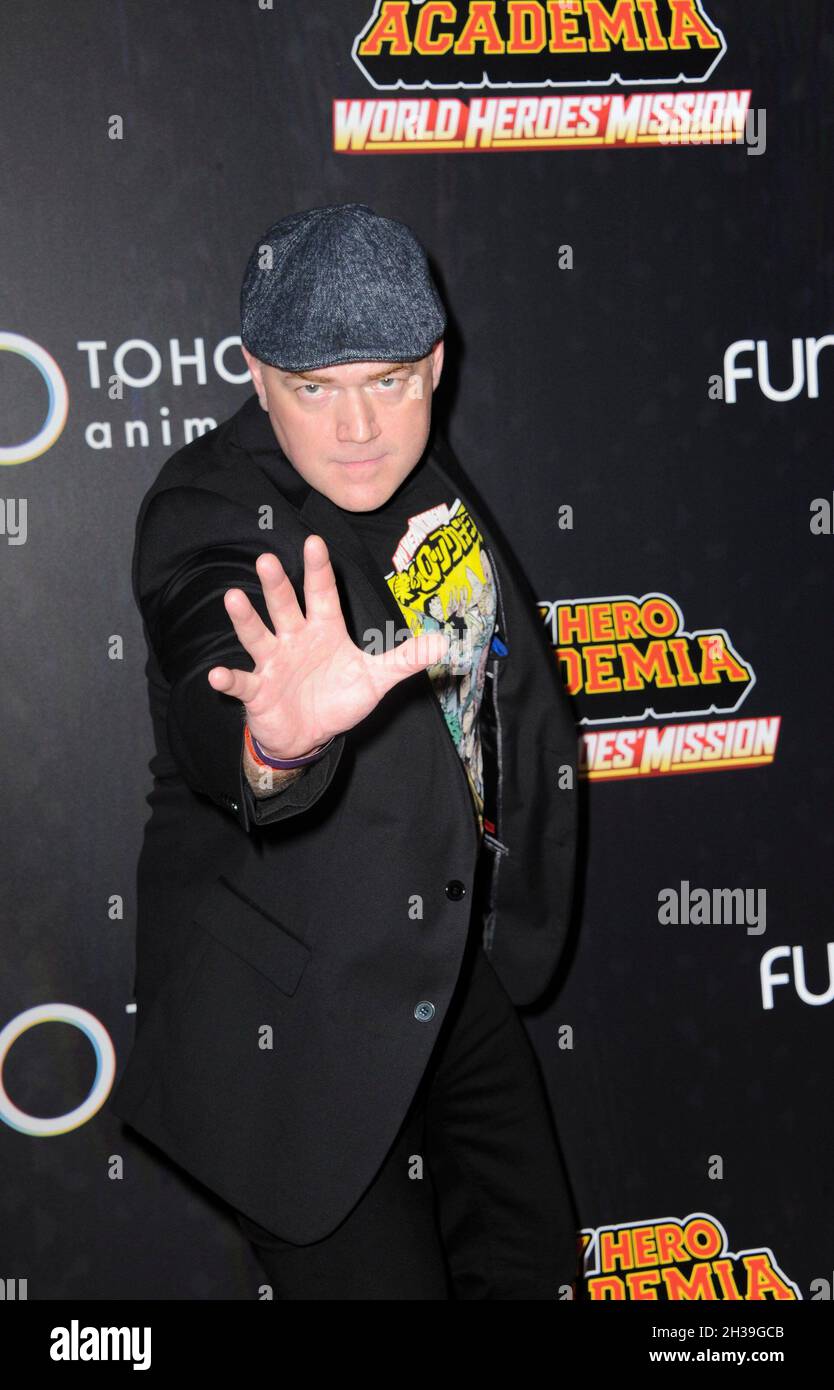 Los Angeles, CA. 26th Oct, 2021. Aaron Roberts at arrivals for MY HERO ...