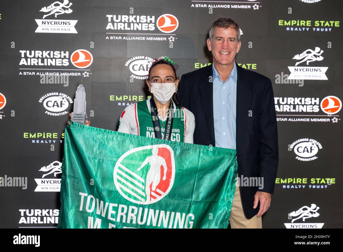 New York, NY - October 26, 2021: Maria Elisa Lopez Pimentel of Mexico ...