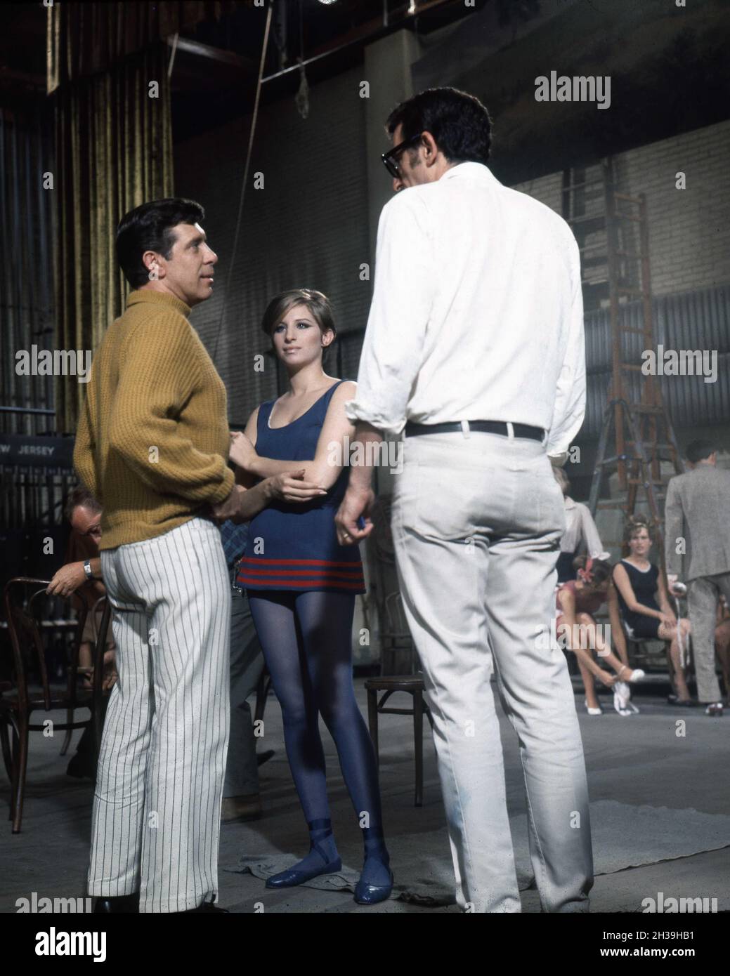 LEE ALLEN BARBRA STREISAND as Fanny Brice and HERBERT ROSS (director of ...