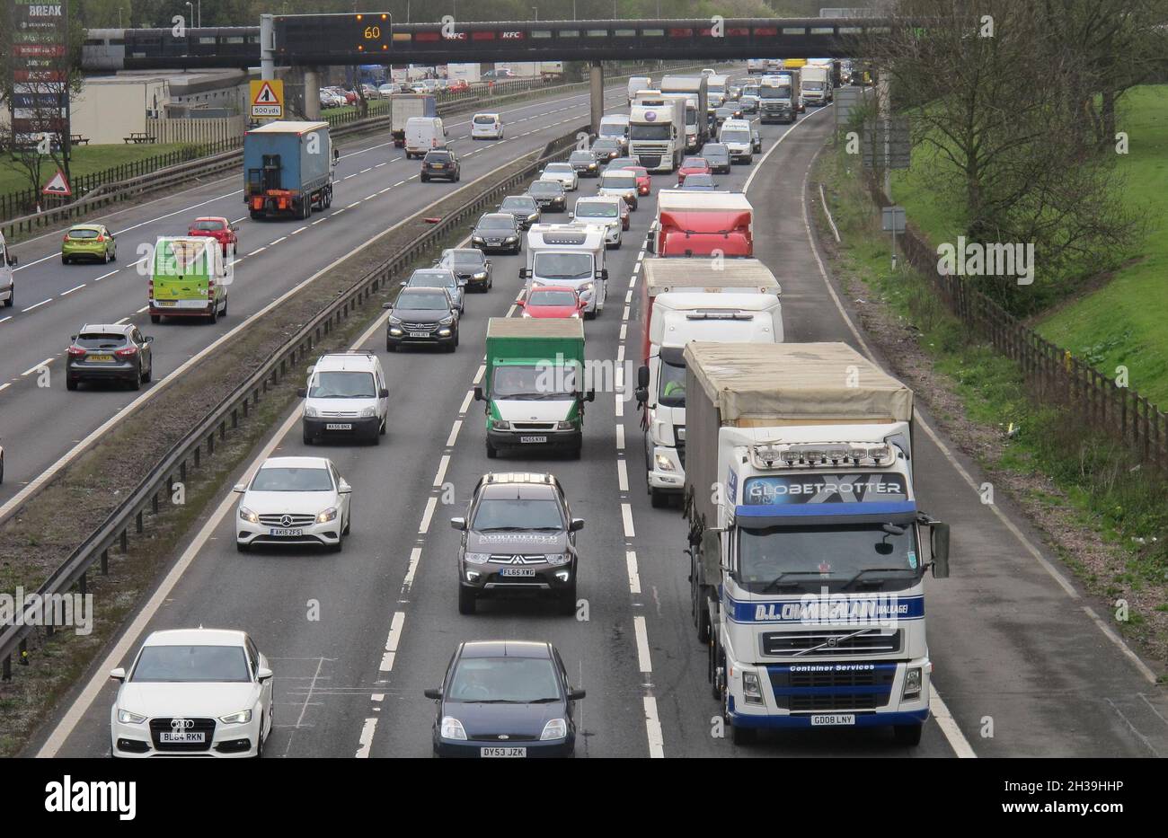 Corley service station hi-res stock photography and images - Alamy