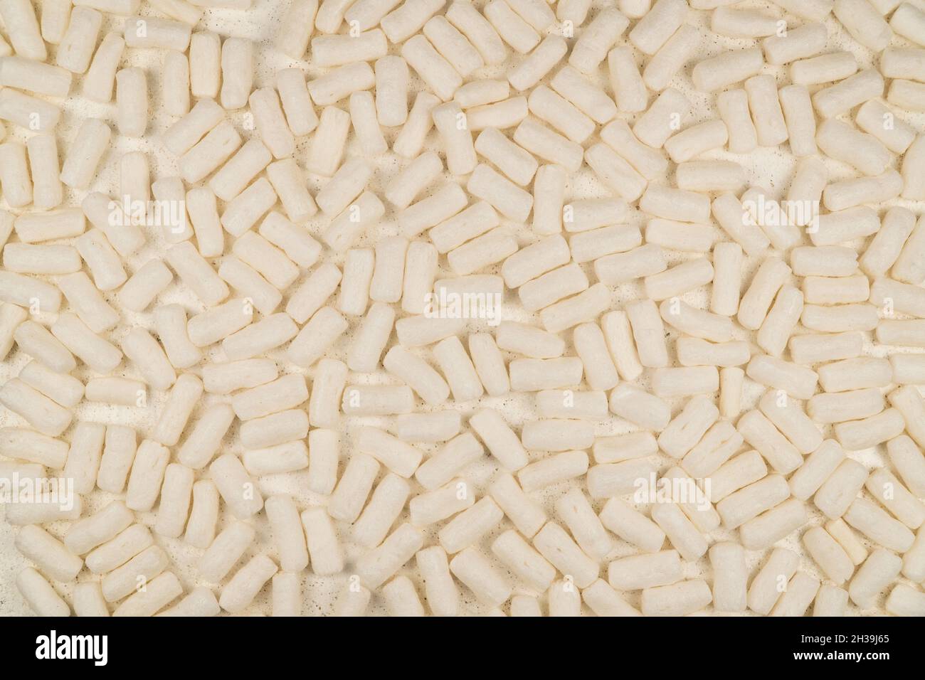 White background of expanded polystyrene filler Stock Photo - Alamy