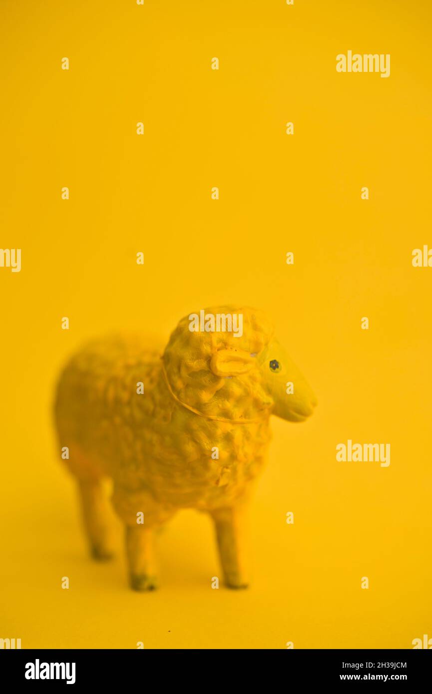 Toy plastic sheep hi-res stock photography and images - Alamy