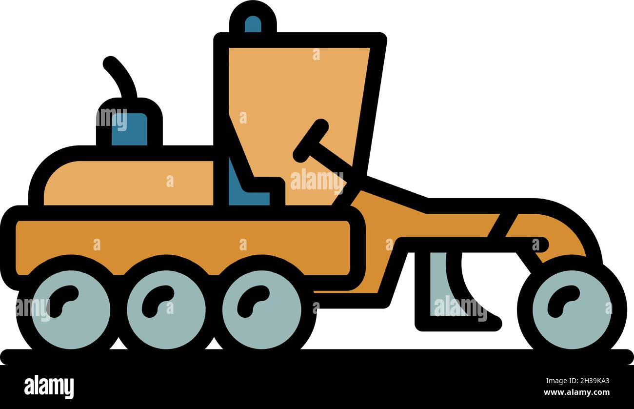 Excavation and grading Stock Vector Images - Alamy