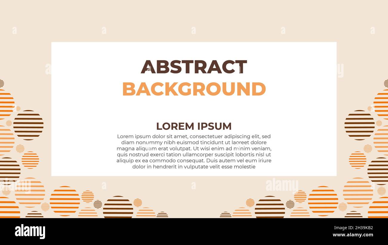 abstract flat design background template design Stock Photo - Alamy